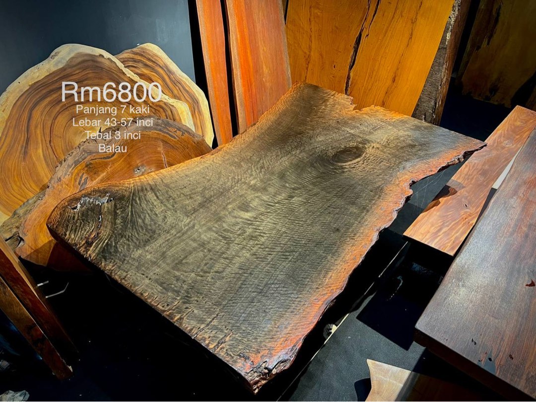 Balau Table, Furniture & Home Living, Outdoor Furniture on Carousell