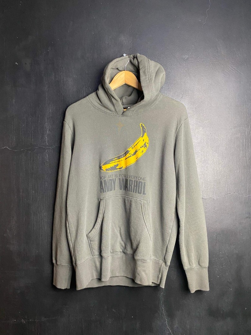 Banana By Iconic Artist Andy Warhol (1967), Men's Fashion, Tops & Sets ...