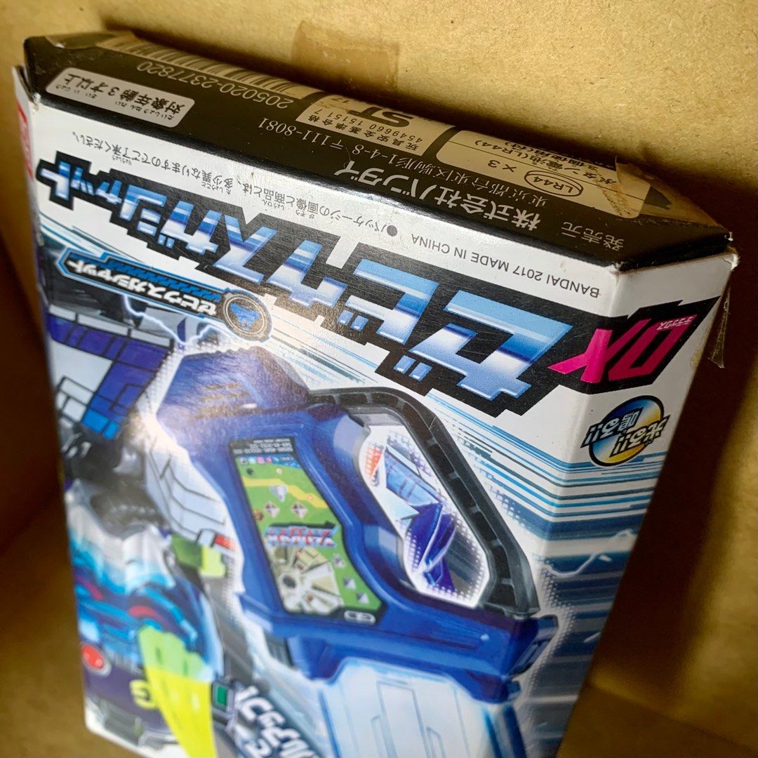 絕版 BANDAI 幪面超人 KAMEN RIDER EX-AID DX 鐵板陣晶片 XEVIOUS GASHAT 卡帶 (可對應 變身腰帶 ...