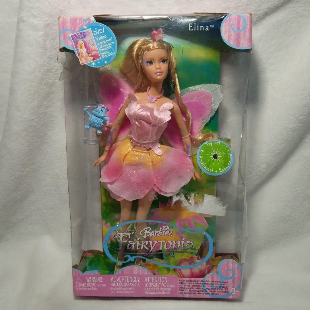 Barbie Fairytopia Elina Doll, Hobbies & Toys, Toys & Games on Carousell