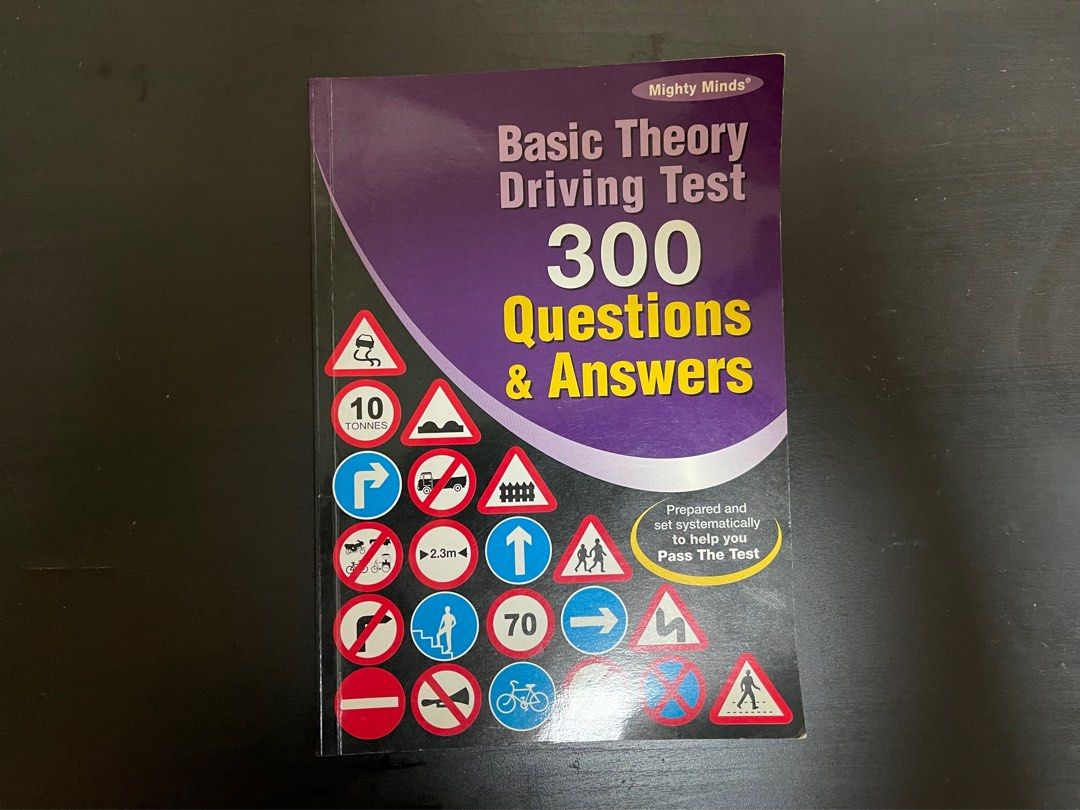 Basic Theory Driving Test 300 Q&A, Hobbies & Toys, Books & Magazines ...
