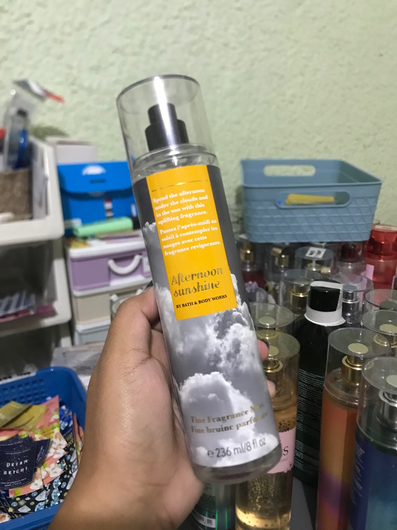 Bath & Body Works Afternoon Sunshine Fine Fragrance Mist 236mL, Beauty ...
