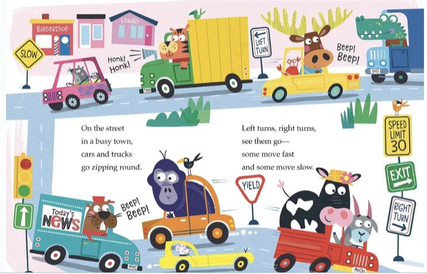 Beginner Books: Busy Street by Edward Miller, Hobbies & Toys, Books ...