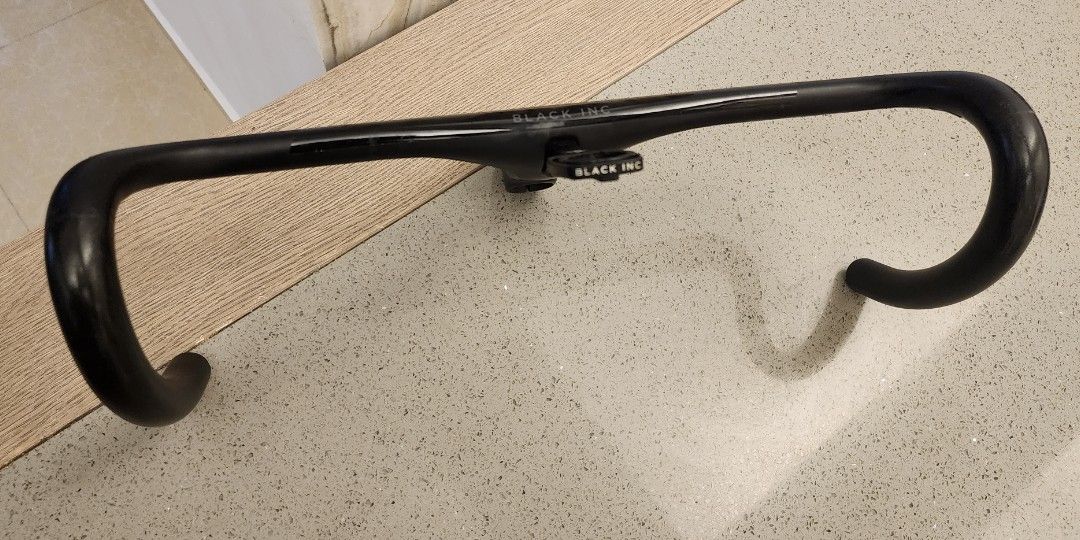 Black Inc Integrated Handlebar, Sports Equipment, Bicycles & Parts ...