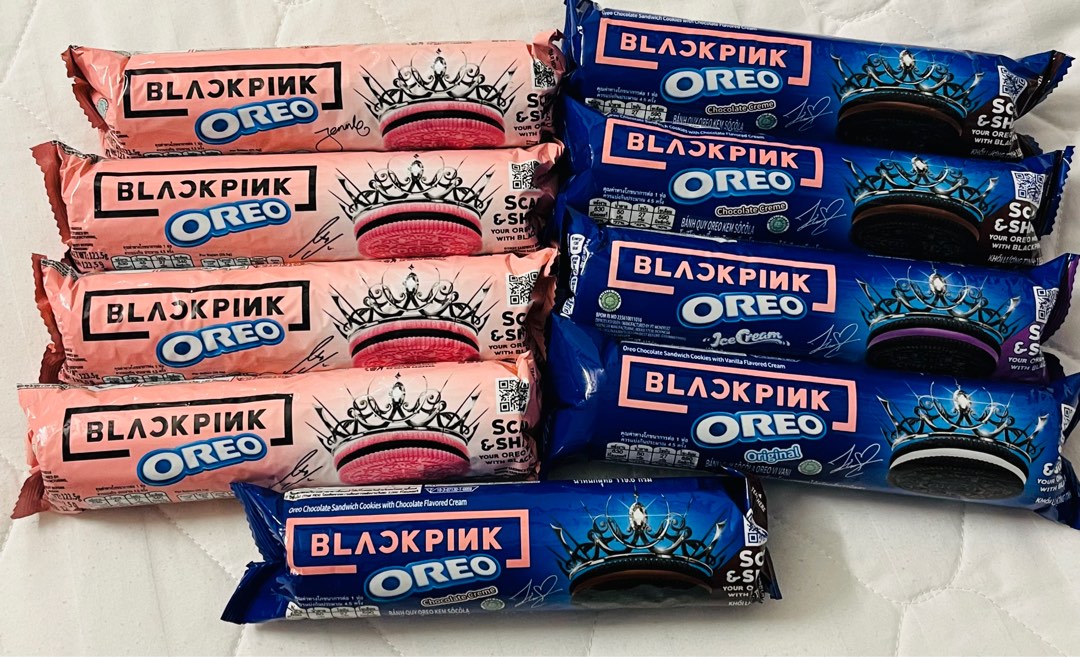Black Pink Oreo, Food & Drinks, Other Food & Drinks on Carousell