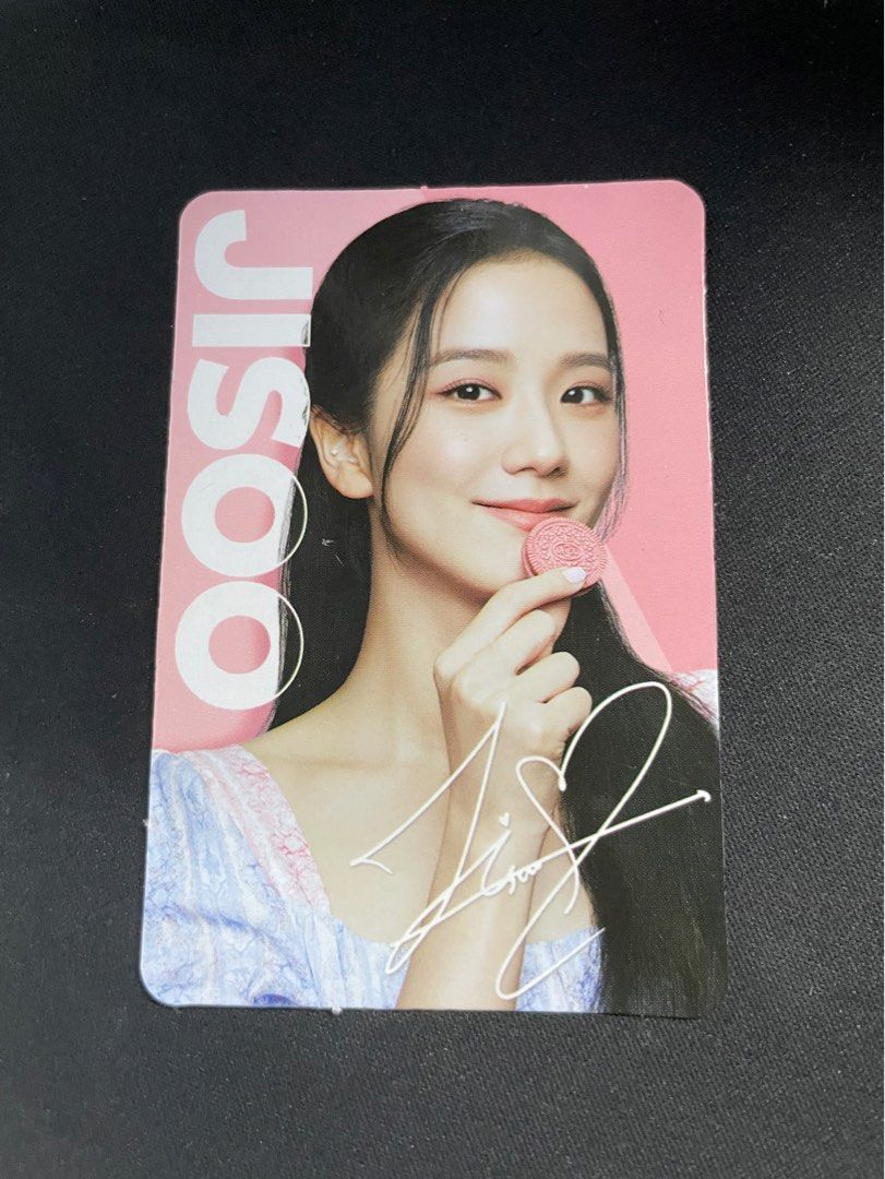 BlackPink Oreo card WTT, Hobbies & Toys, Memorabilia & Collectibles, K ...