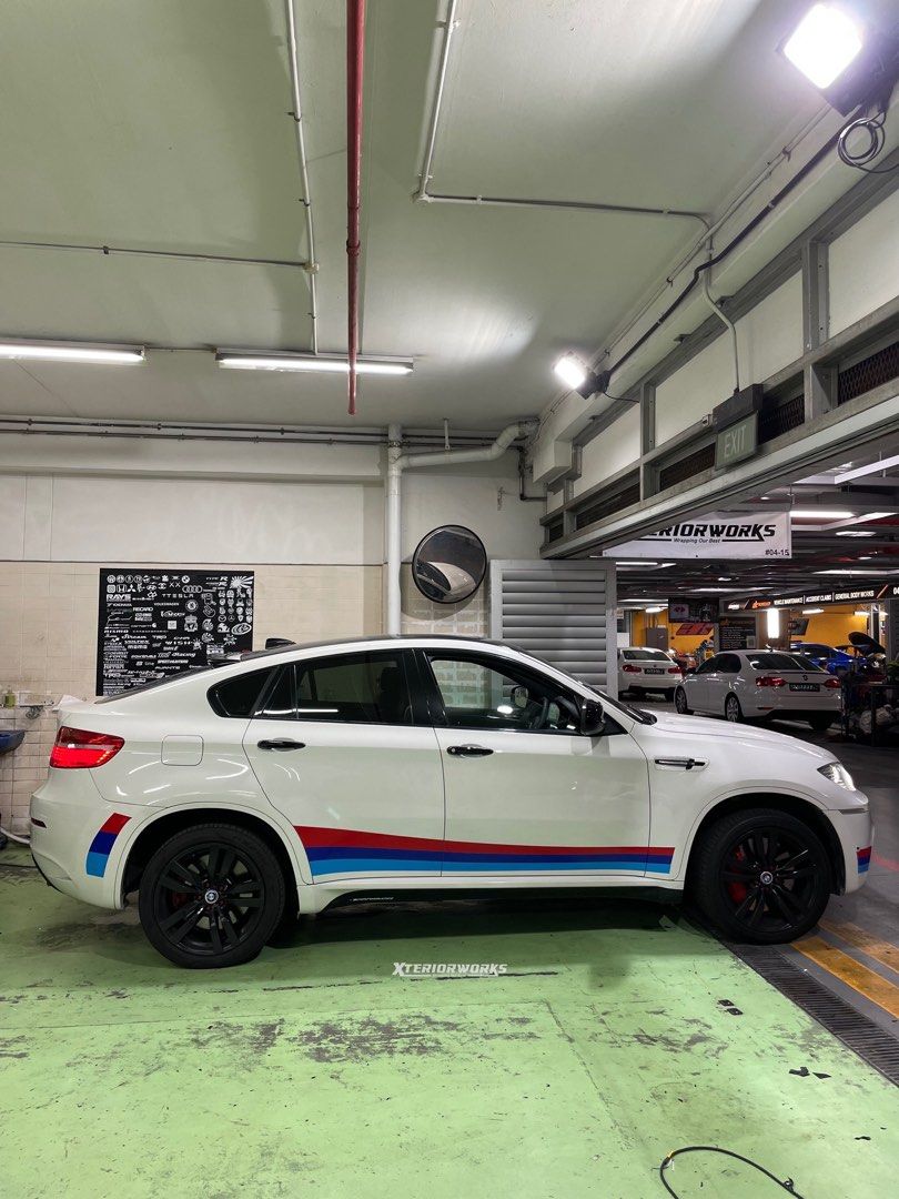 BMW X6 M performance strip / M performance strip, BMW Side strip ,BMW ...