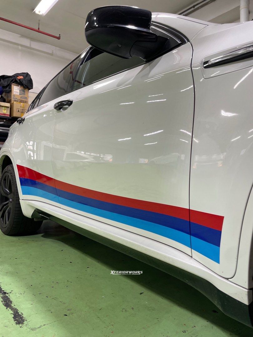 BMW X6 M performance strip / M performance strip, BMW Side strip ,BMW ...