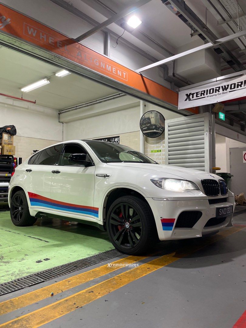 BMW X6 M performance strip / M performance strip, BMW Side strip ,BMW ...