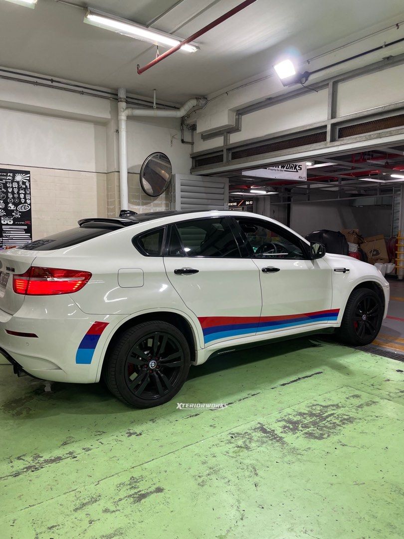BMW X6 M performance strip / M performance strip, BMW Side strip ,BMW ...