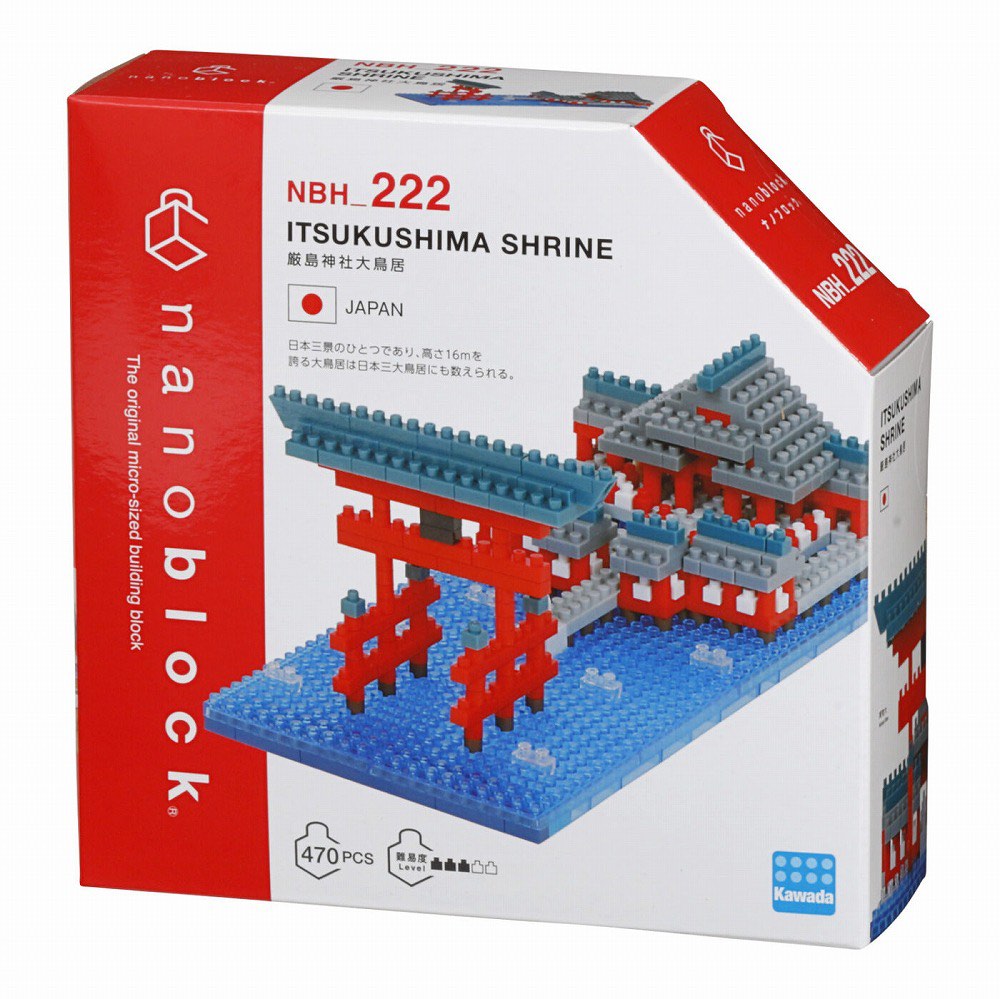 [BNIB] Nanoblock Itsukushima Shrine Figurine Set, Hobbies & Toys, Toys & Games on Carousell