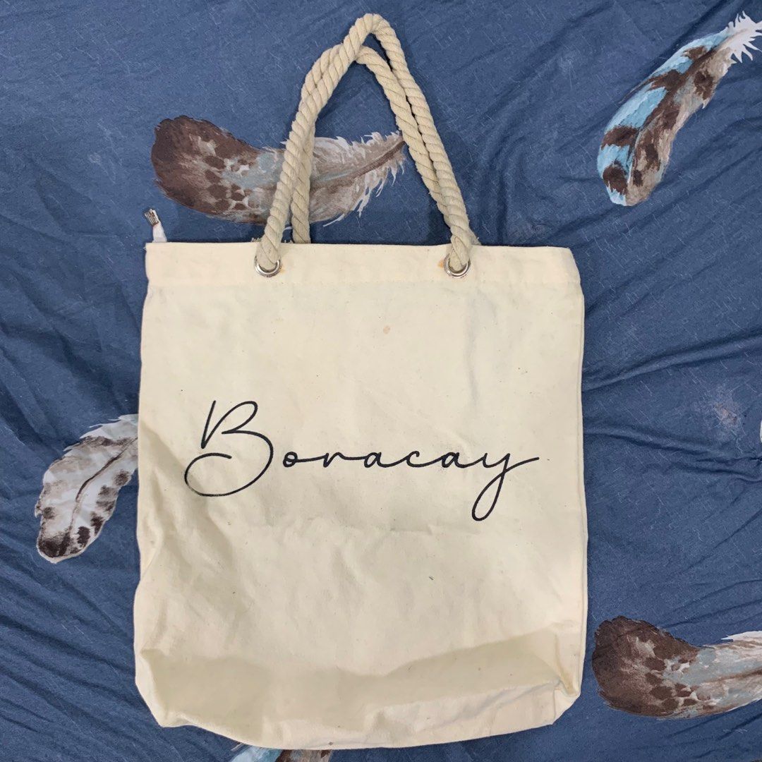 Boracay Tote Bag, Women's Fashion, Bags & Wallets, Beach Bags on Carousell