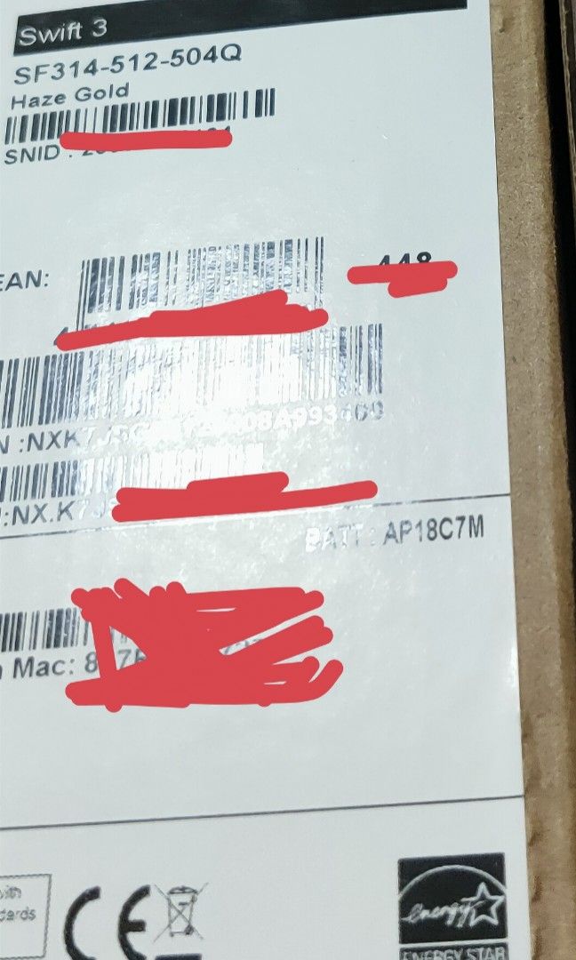 Brand New ACER SWIFT3 SF312-514-504Q, Computers & Tech, Laptops & Notebooks on Carousell