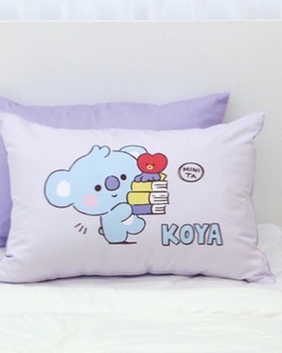 BT21 Koya Pillow Cover, Hobbies & Toys, Memorabilia & Collectibles, K ...