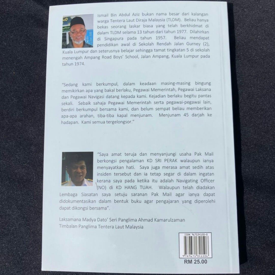 Buku sejarah TLDM KD SRI PERAK, Hobbies & Toys, Books & Magazines ...