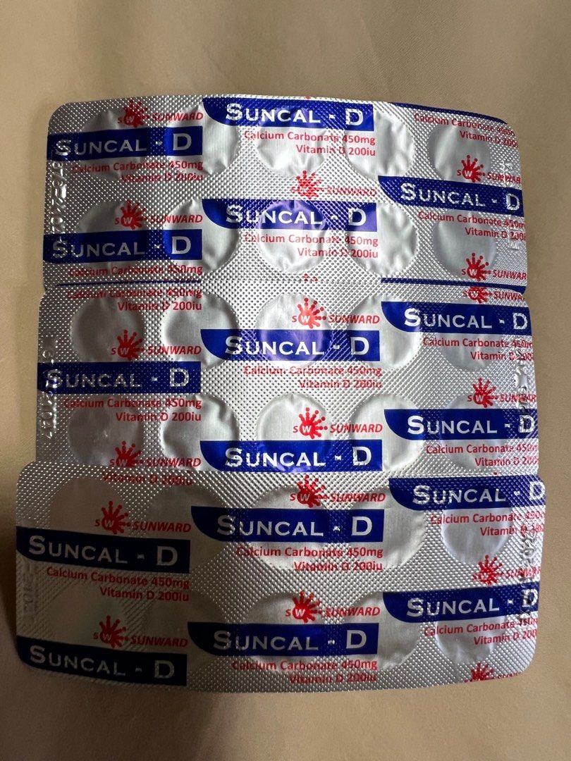 Calcium Suncal-D, Health & Nutrition, Health Supplements, Vitamins ...