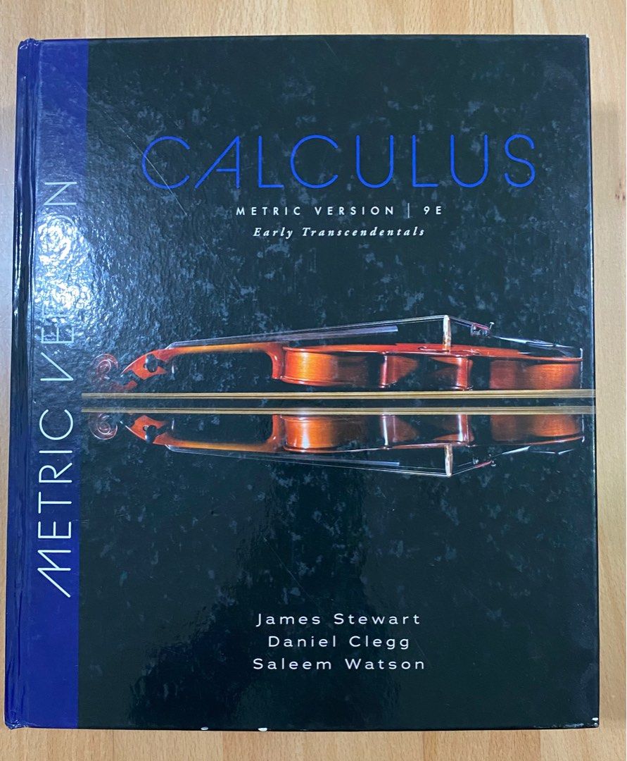 Calculus metric version 9E, 書籍、休閒與玩具, 書本及雜誌, 教科書、參考書在旋轉拍賣