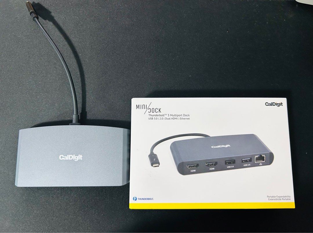 CalDigit Thunderbolt 3 Mini Dock, Computers & Tech, Parts & Accessories ...