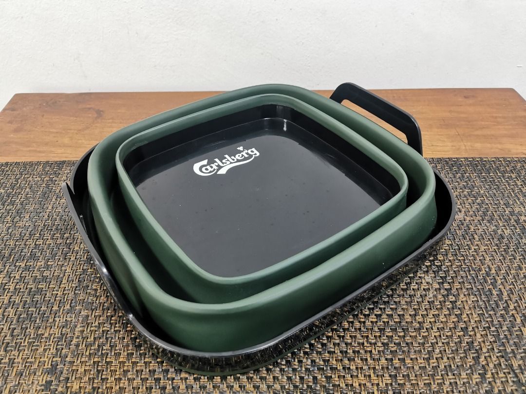 Carlsberg collapsible ice bucket cooler, Furniture & Home Living ...