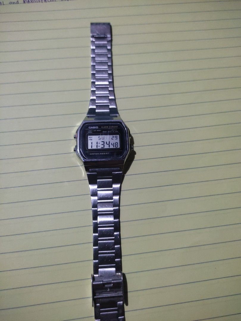 CASIO SILVER WATCH, Women's Fashion, Watches & Accessories, Watches on ...