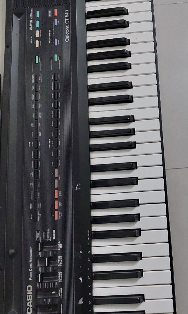 Casiotone CT-640 for sparepart, Audio, Other Audio Equipment on Carousell