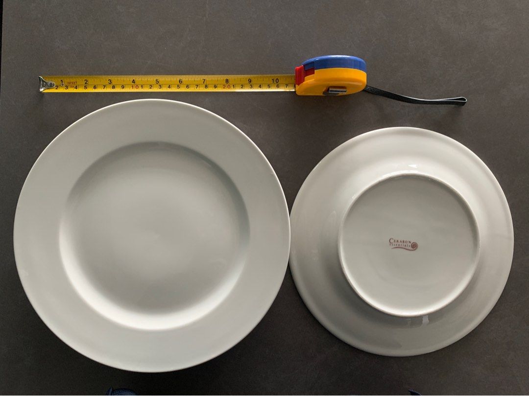 Cerabon essential 26cm plates x 6, Furniture & Home Living, Kitchenware ...