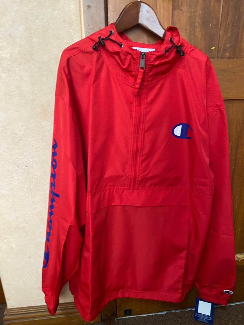 CHAMPION STADIUM PACKABLE JACKET, Men's Fashion, Activewear on Carousell