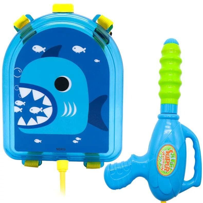 Children's Backpack Water Gun Toy Girl Boy Beach Swimming Pool Kids ...