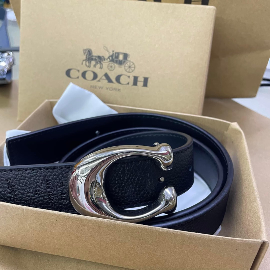 Coach belt, Luxury, Accessories on Carousell