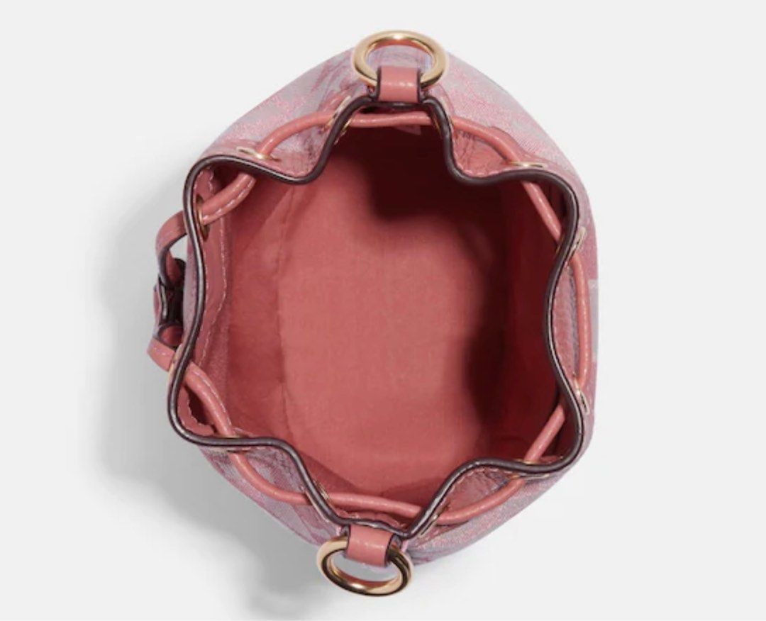 Coach Mini Dempsey Bucket Bag, Women's Fashion, Bags & Wallets, Cross ...