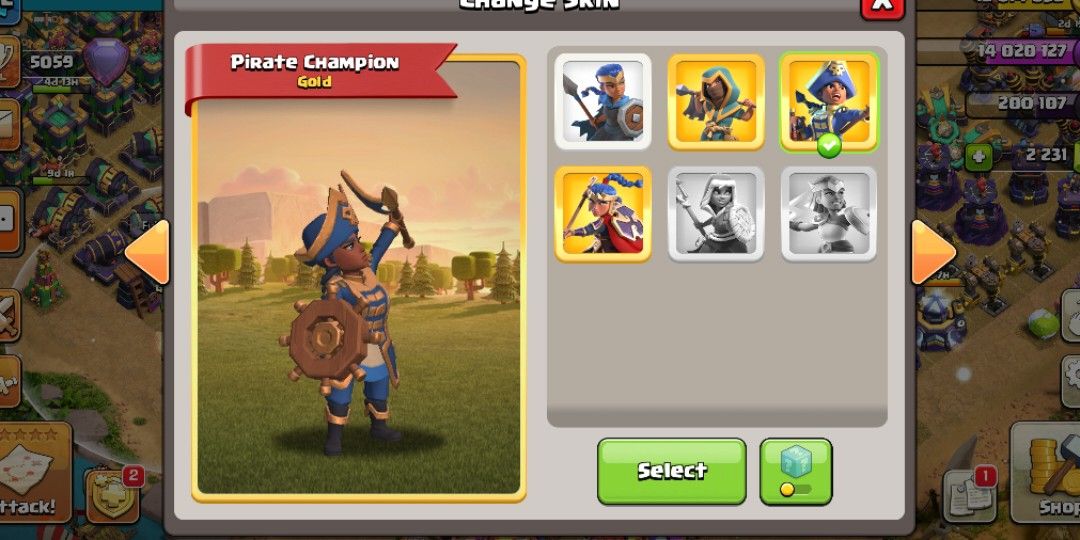 Coc th15 Full max heroes with legendary skins, Video Gaming, Video ...