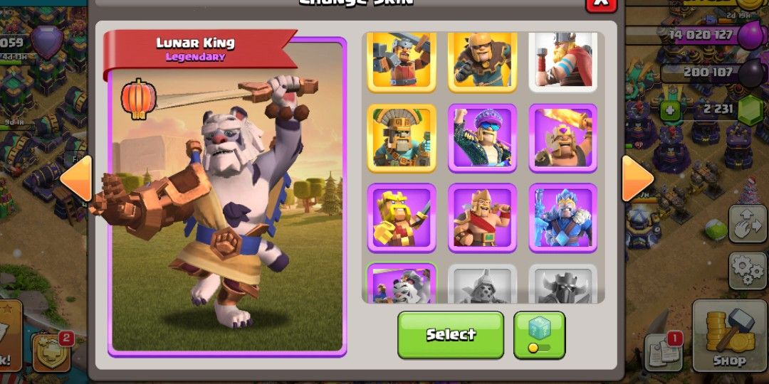 Coc th15 Full max heroes with legendary skins, Video Gaming, Video ...