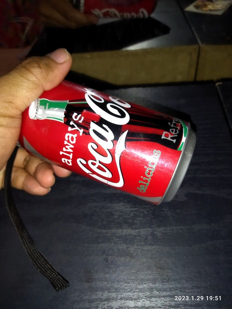 Coca cola 90's vintage camera tin, Hobbies & Toys, Memorabilia ...