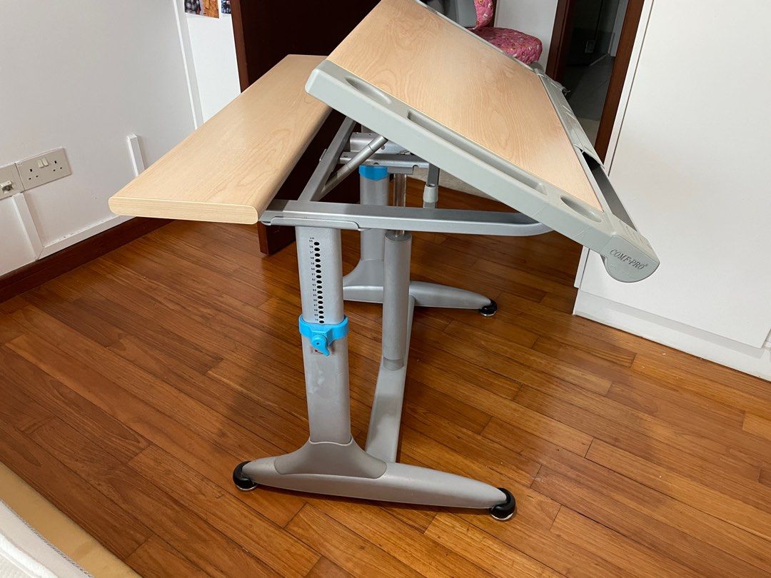 Comf Pro desk and chair, Furniture & Home Living, Furniture, Tables ...