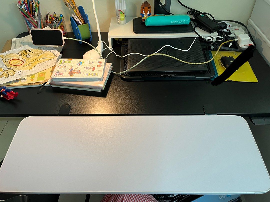 Computer Desk Extender / Table Extender Board, Furniture & Home Living ...