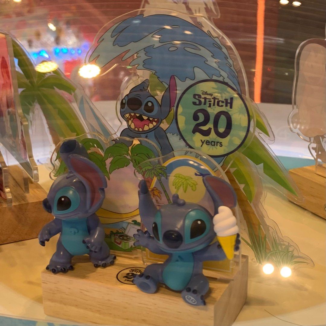 CPCM Disney Stitch 20th Anniversary Figurines/Keychains/LED Lights ...