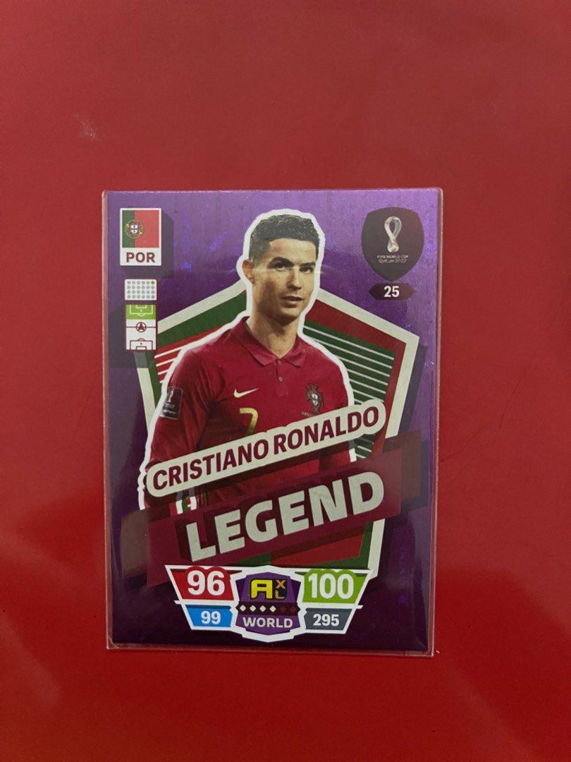 CRISTIANO RONALDO LEGEND CARD, Hobbies & Toys, Toys & Games on Carousell