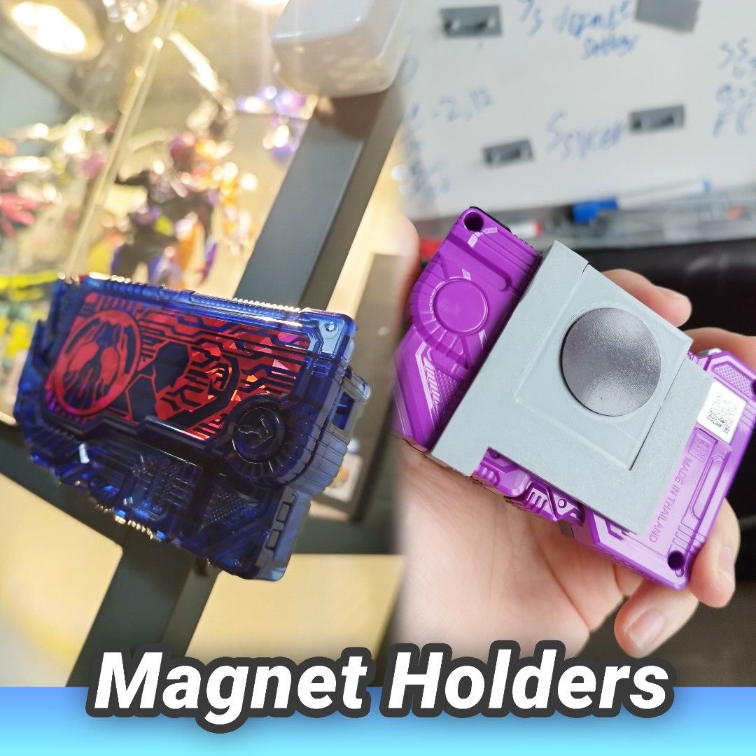 Custom DX/Gimmick Item Holders for display. Kamen Rider, Super Sentai ...