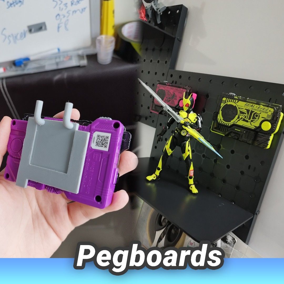 Custom DX/Gimmick Item Holders for display. Kamen Rider, Super Sentai ...