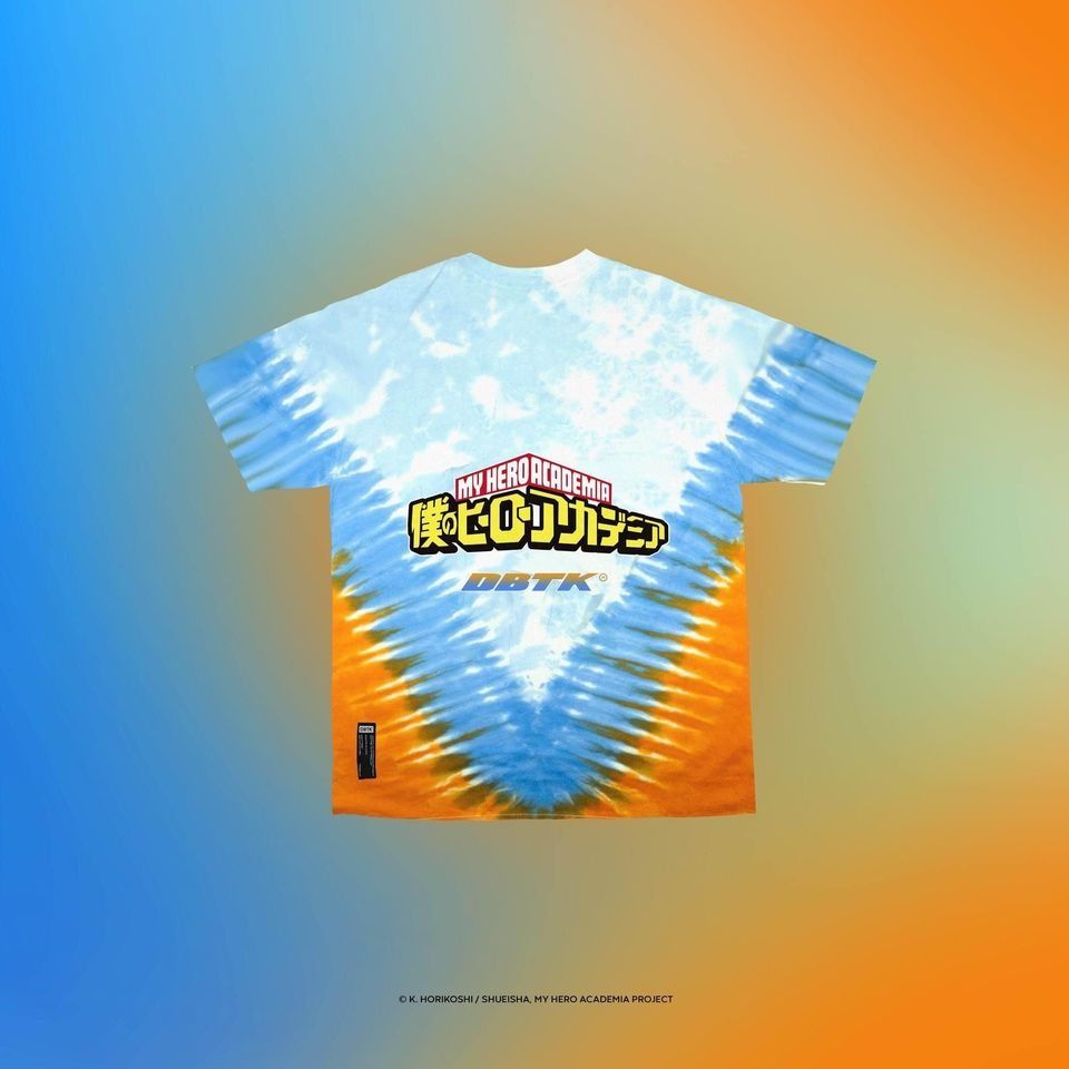 DBTK x MHA Tie dye T-shirt #Local Brand Rare Limited Origin Class ...