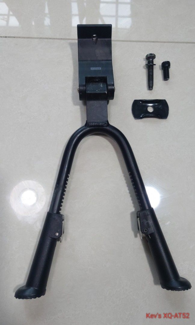 Decathlon Btwin Central Double-Legged Adjustable Bicycle Kick Stand ...