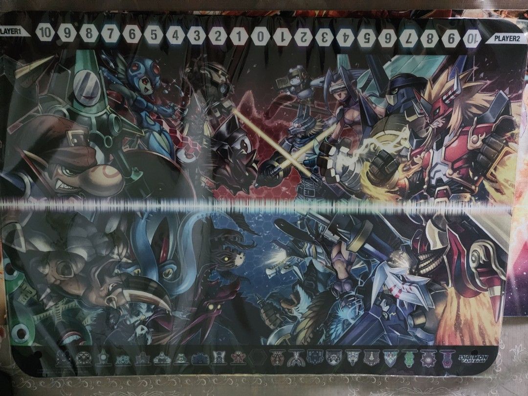Digimon playmat, Hobbies & Toys, Toys & Games on Carousell