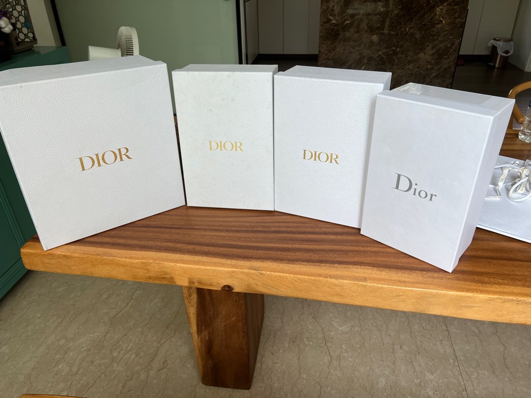 Dior Boxes and Paper Bags, Furniture & Home Living, Home Improvement ...