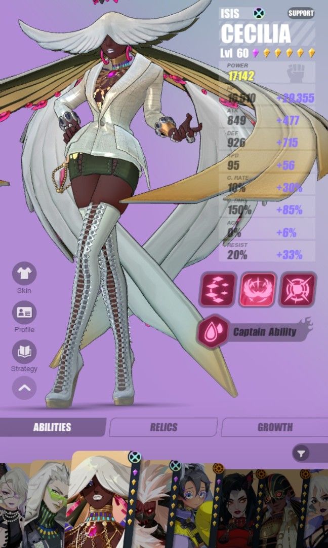 Dislyte Legendary Shimmer Collection with 300+ Speed Unas, Video Gaming ...