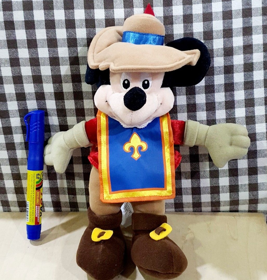 Disney Mickey plush 27cm, Hobbies & Toys, Toys & Games on Carousell