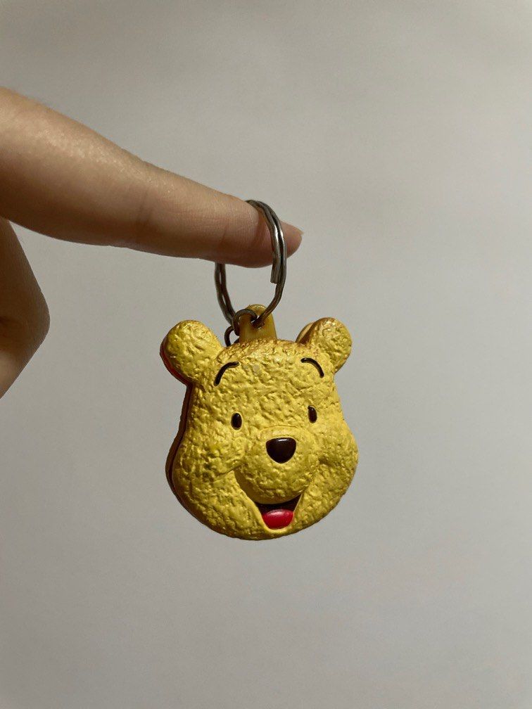 Disney Pooh Biscuit Keychain, Hobbies & Toys, Memorabilia ...