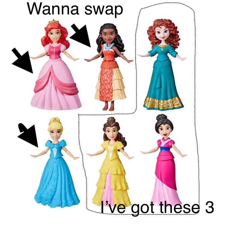 Disney Princess Secret Styles Series 5, Hobbies & Toys, Toys & Games on ...