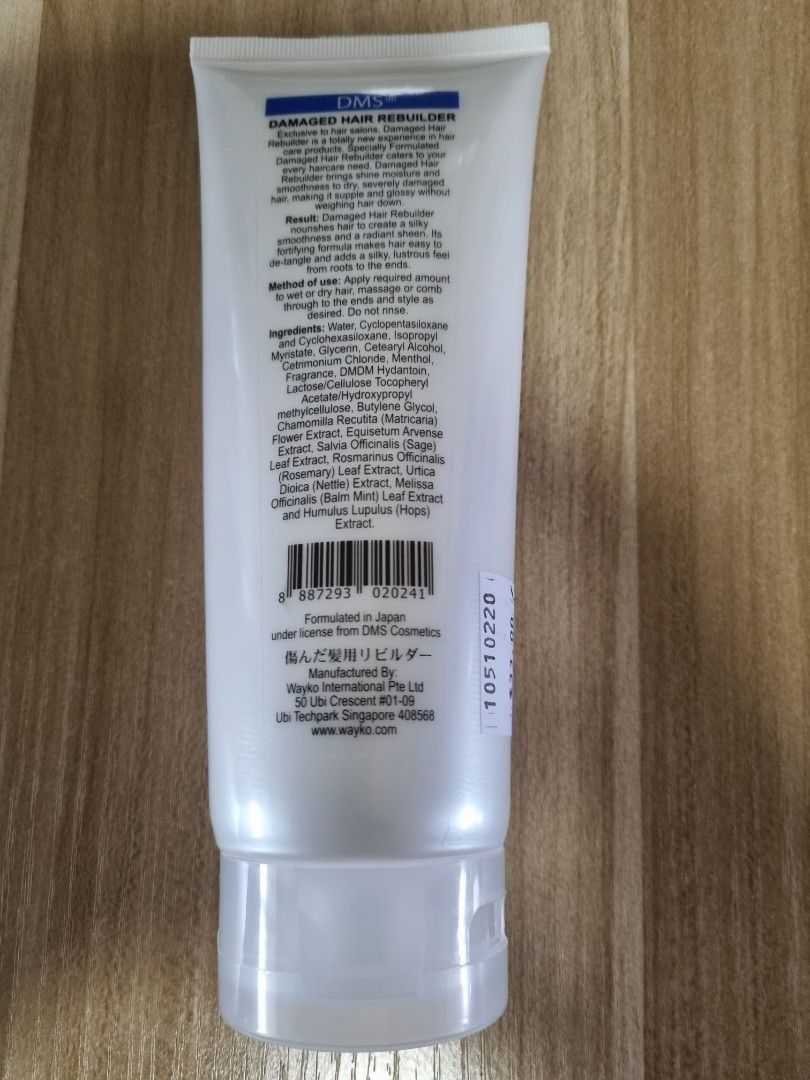 DMS Damaged Hair Rebuilder (Sale), Beauty & Personal Care, Hair on ...