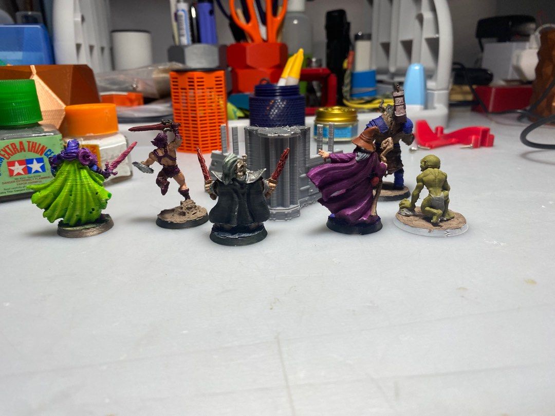 dnd 3dprint miniatures bundle set adventure dungeons and dragons mini ...