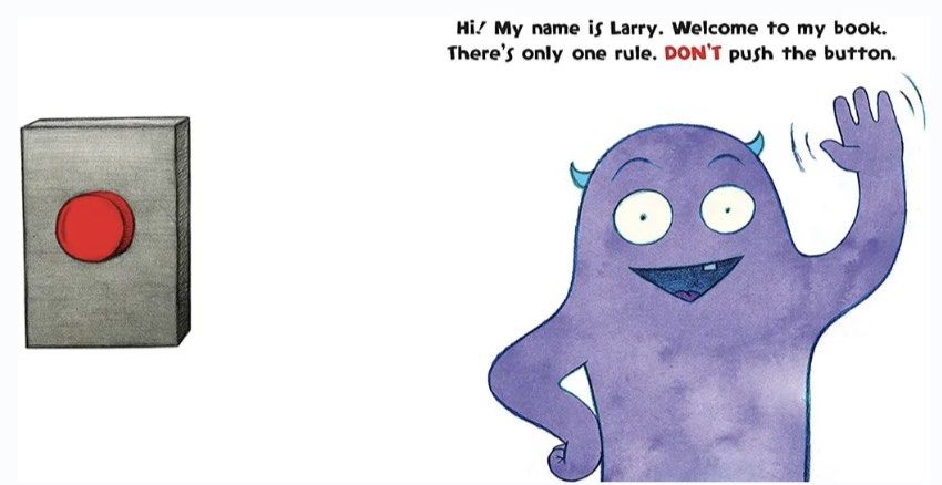 Don't Push the Button by/oleh Bill Cotter, Hobbies & Toys, Books ...